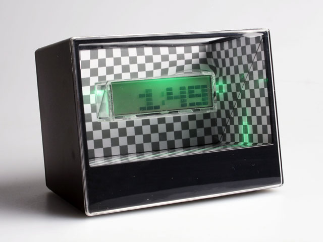 Floating Multi-Function Clock with Coin Saver