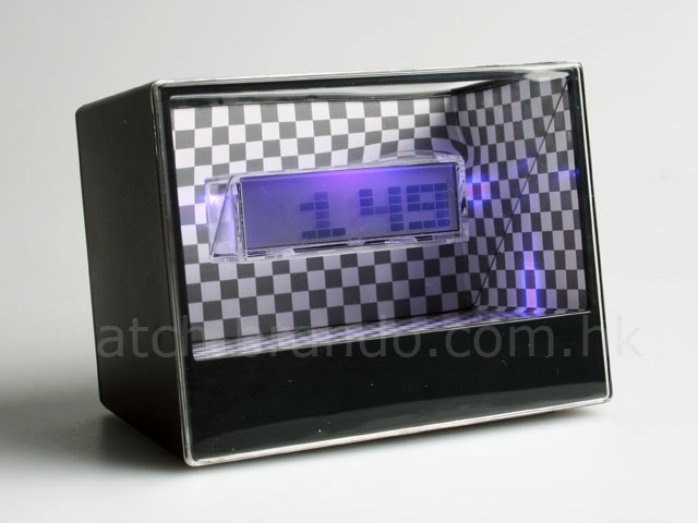 Floating Multi-Function Clock with Coin Saver